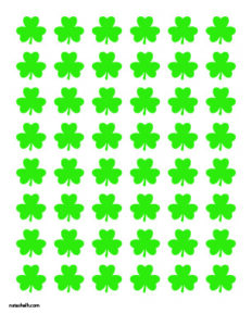 Free printable shamrock patterns - The Artisan Life