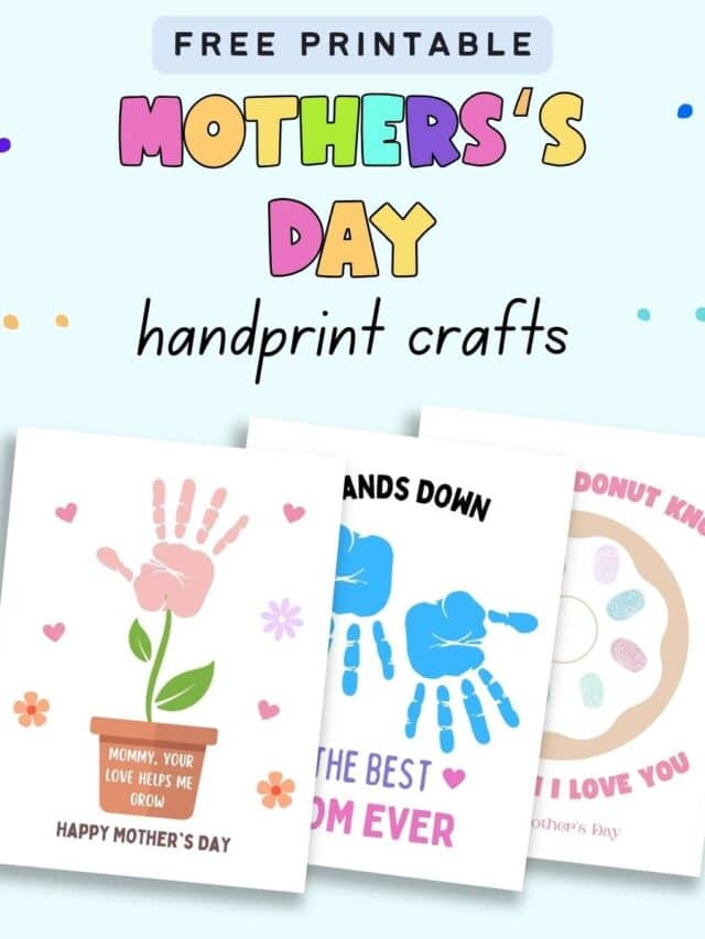 Free Printable Mother's Day Activity Placemats - The Artisan Life