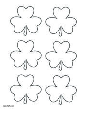 Free printable shamrock patterns - The Artisan Life