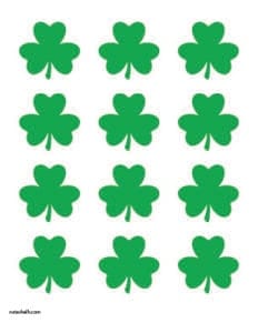 Free printable shamrock patterns - The Artisan Life