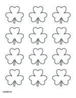 Free printable shamrock patterns - The Artisan Life