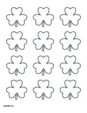 Free printable shamrock patterns - The Artisan Life