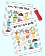 Free Printable Earth Day Bingo cards - The Artisan Life