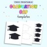 Free Printable Graduation Cap Templates - The Artisan Life