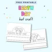 Free Earth Day Printable Hat - The Artisan Life