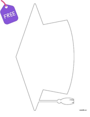 Free Printable Graduation Cap Templates - The Artisan Life