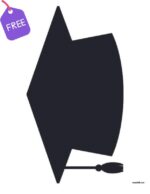 Free Printable Graduation Cap Templates - The Artisan Life