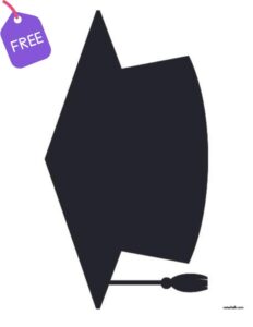 Free Printable Graduation Cap Templates - The Artisan Life