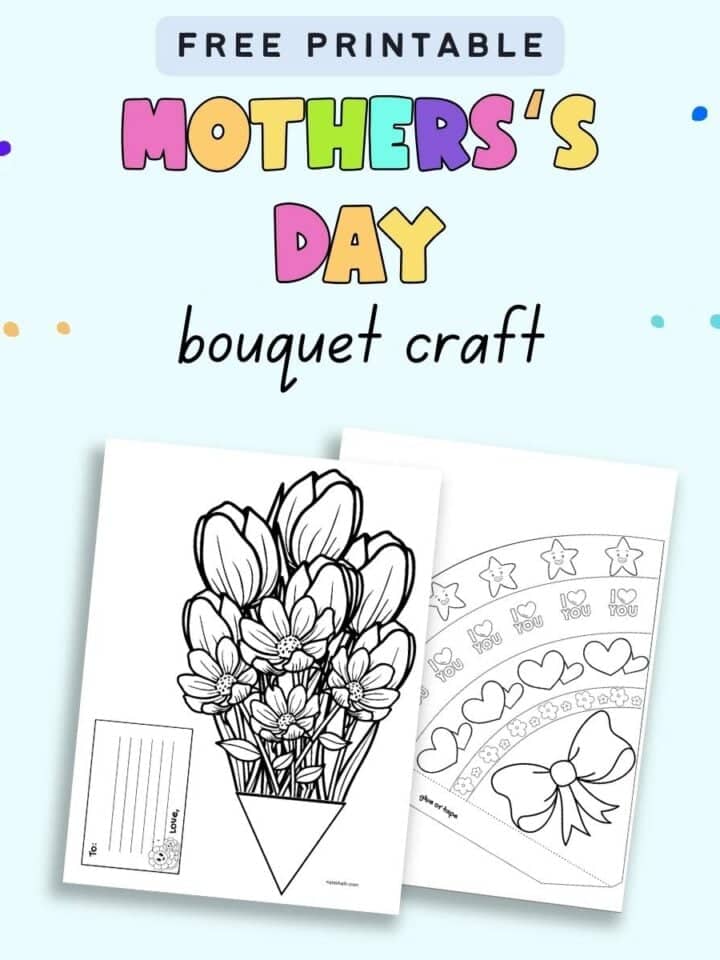 Free Printable Mother's Day Activity Placemats - The Artisan Life