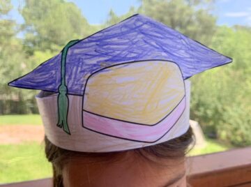 Free Graduation Hat Paper Crown Printable - The Artisan Life