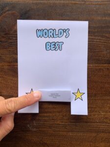 Father's Day Pop Up Card Free Printable - The Artisan Life
