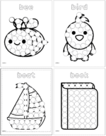 Free Printable Letter B Alphabet Dot Marker Pages - The Artisan Life