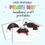 Free Pirate Hat Printable Headband Craft - The Artisan Life