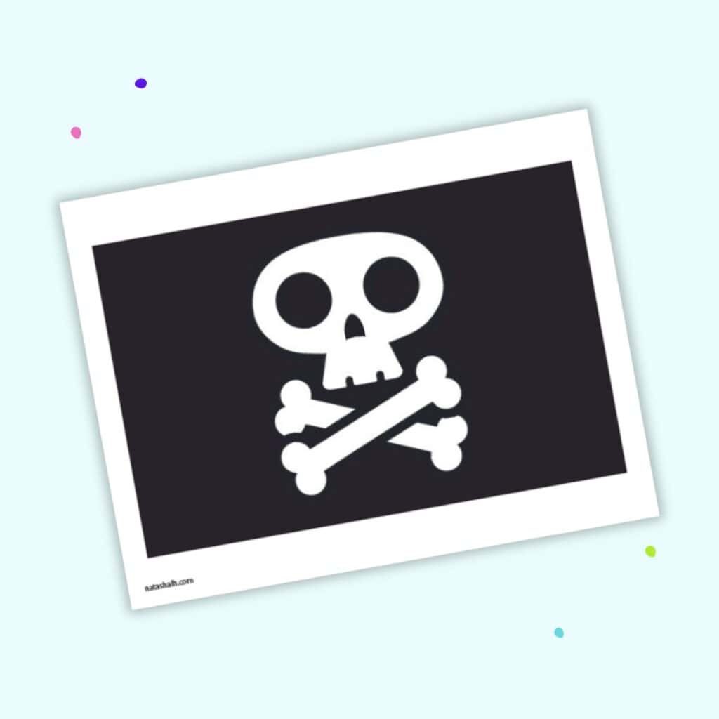 Free Printable Pirate Flags - The Artisan Life