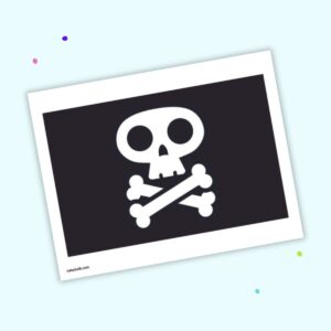 Free Printable Pirate Flags - The Artisan Life
