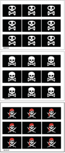 Free Printable Pirate Flags - The Artisan Life