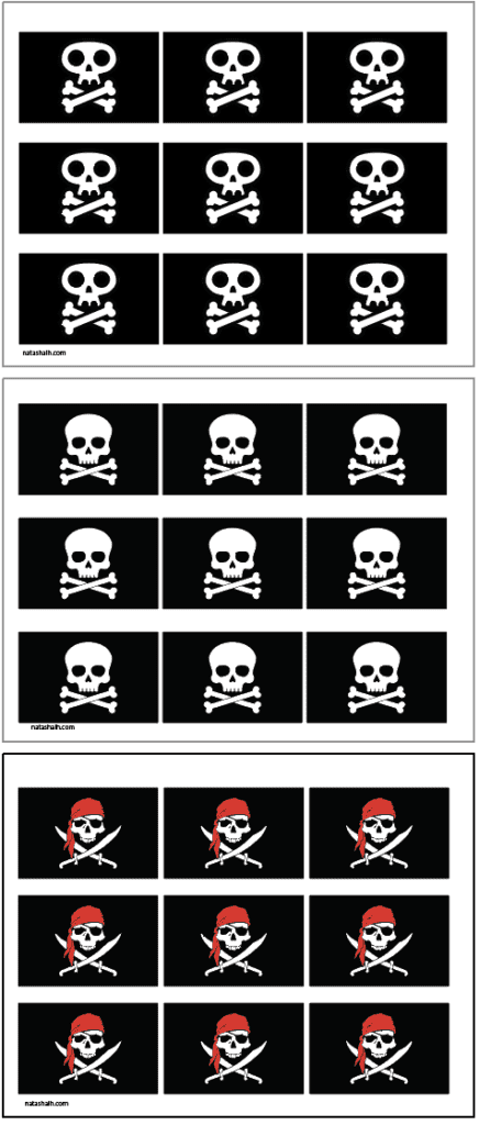 Free Printable Pirate Flags - The Artisan Life
