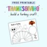 Free Build a Turkey Printable - The Artisan Life