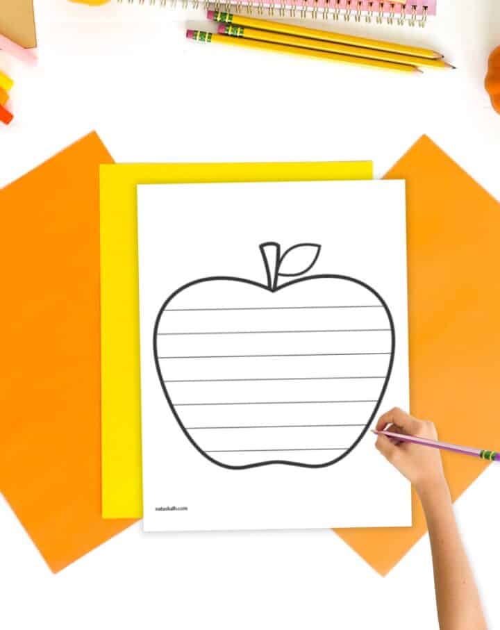 Free Printable Apple Templates - The Artisan Life