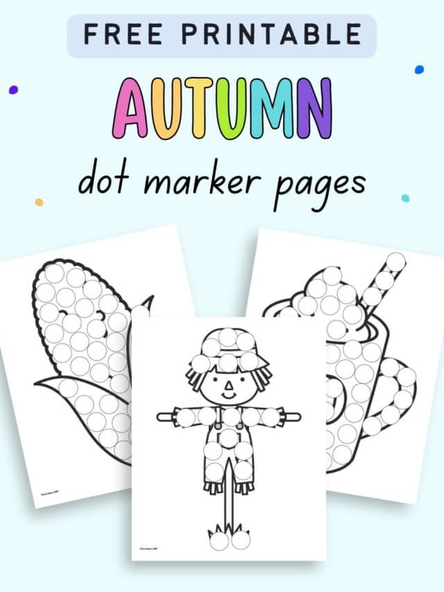 11+ Free Fall Dot Marker Printables (no-prep fun for toddlers ...