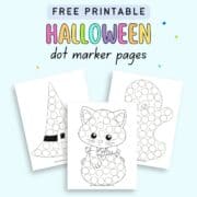 9 Free Halloween Dot Marker Printables: no-prep fun for tots ...