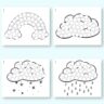 Free Printable Weather Dot Marker Coloring Pages - The Artisan Life