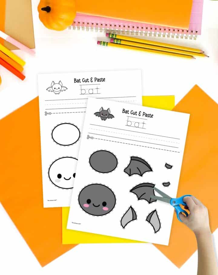 Free Printable Bat Craft Template Printable - The Artisan Life