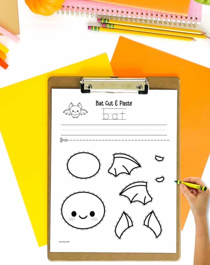 Free Printable Bat Craft Template Printable - The Artisan Life
