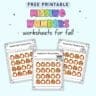 Free Printable Pumpkin Patch Missing Numbers Worksheets - The Artisan Life