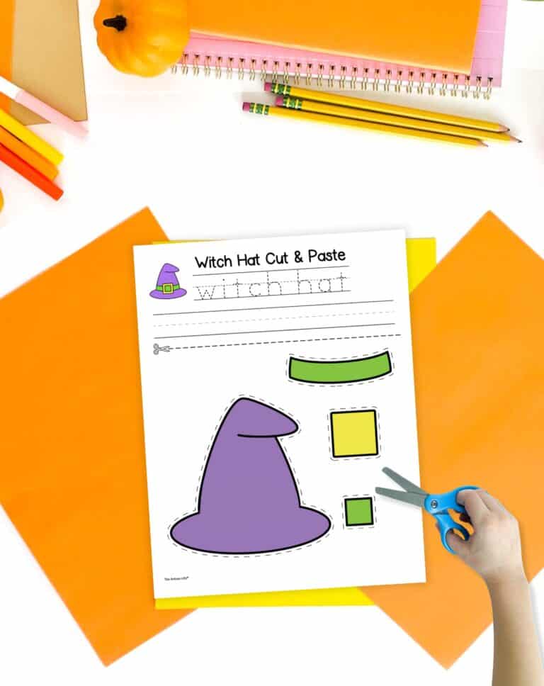 Free Witch Hat Craft Printable - The Artisan Life