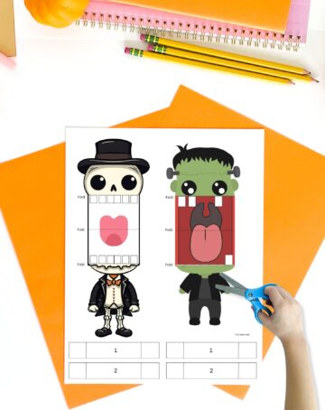 Free Printable Halloween Finger Puppets - The Artisan Life