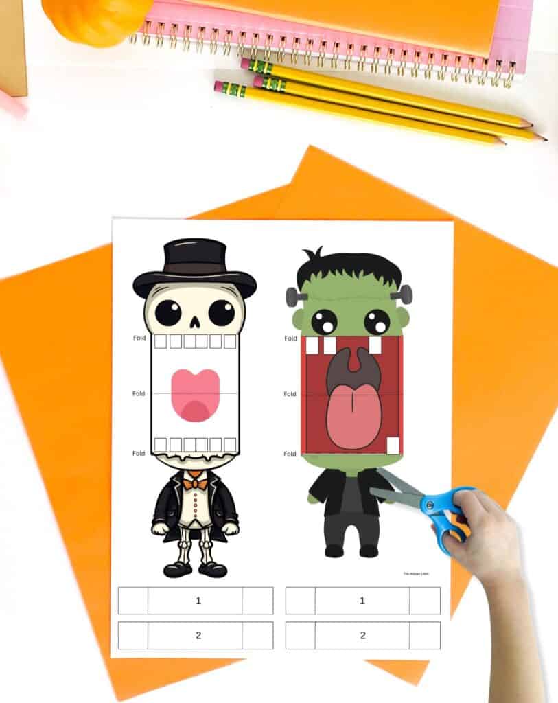 Free Printable Halloween Finger Puppets - The Artisan Life