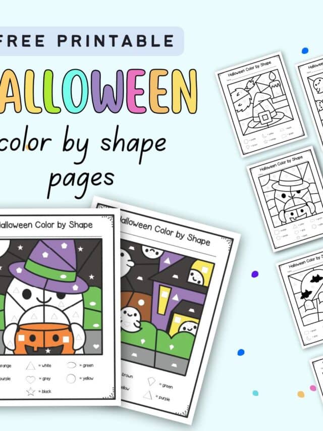 Color by Code Free Printables Archives - The Artisan Life