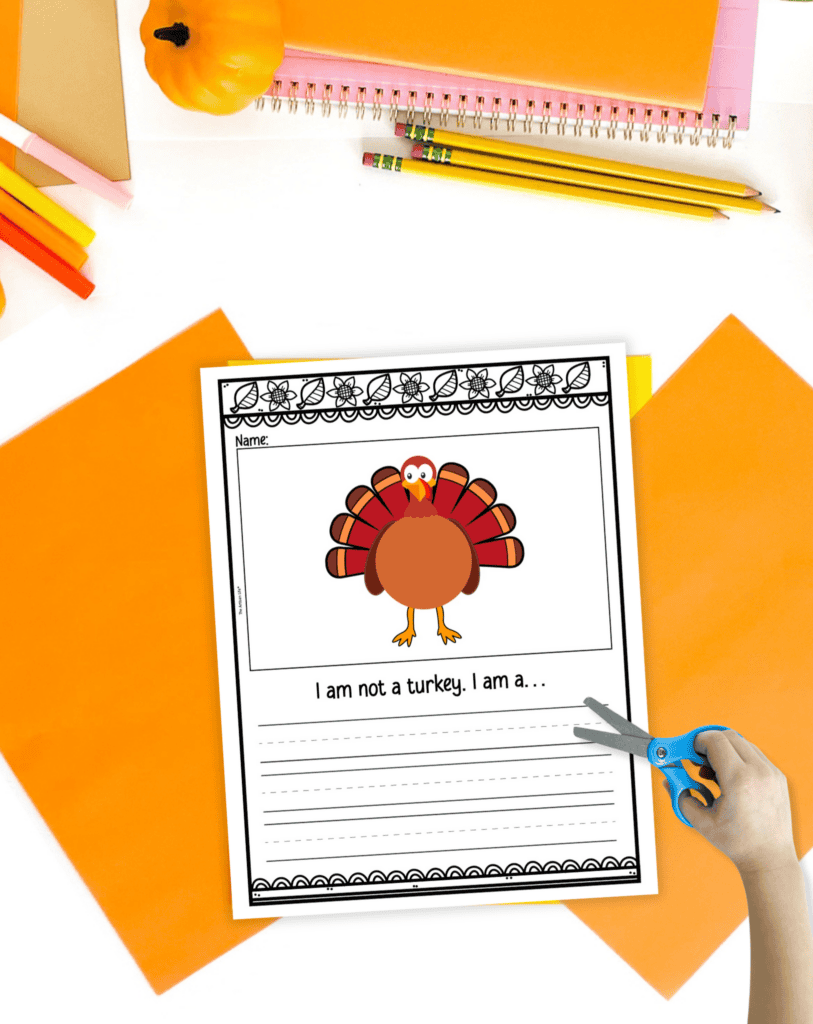 Free Printable Turkey in Disguise Activity - The Artisan Life