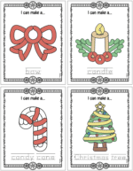 Free Printable Christmas Play Dough Mats - The Artisan Life