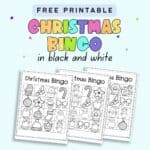 Free Printable Christmas Bingo Cards - The Artisan Life