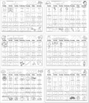 Free Printable Traceable Calendars for Kids - The Artisan Life