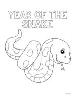 Free Printable Lunar New Year Coloring Pages - The Artisan Life