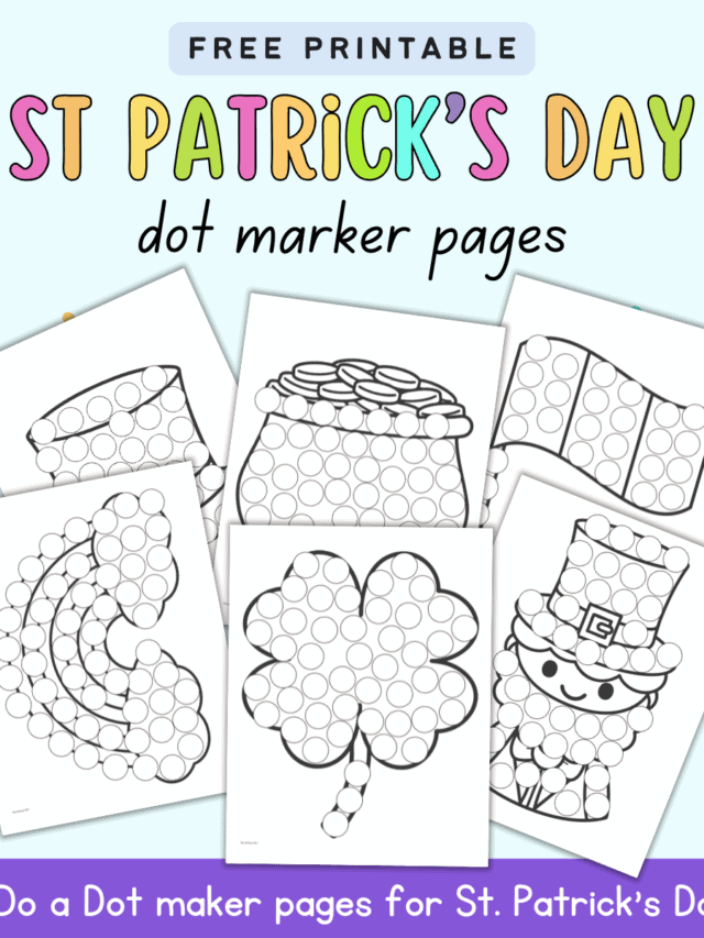 Dot Marker Pages Archives - The Artisan Life