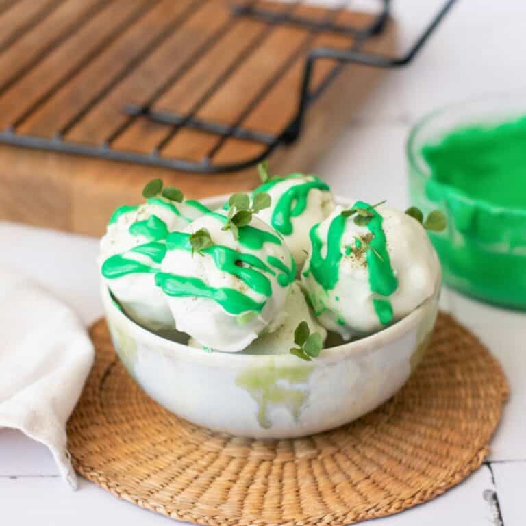 Gluten Free No Bake Green Truffles for St. Patrick's Day - The Artisan Life