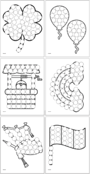 Free Printable St Patrick's Day Dot Marker Pages - The Artisan Life