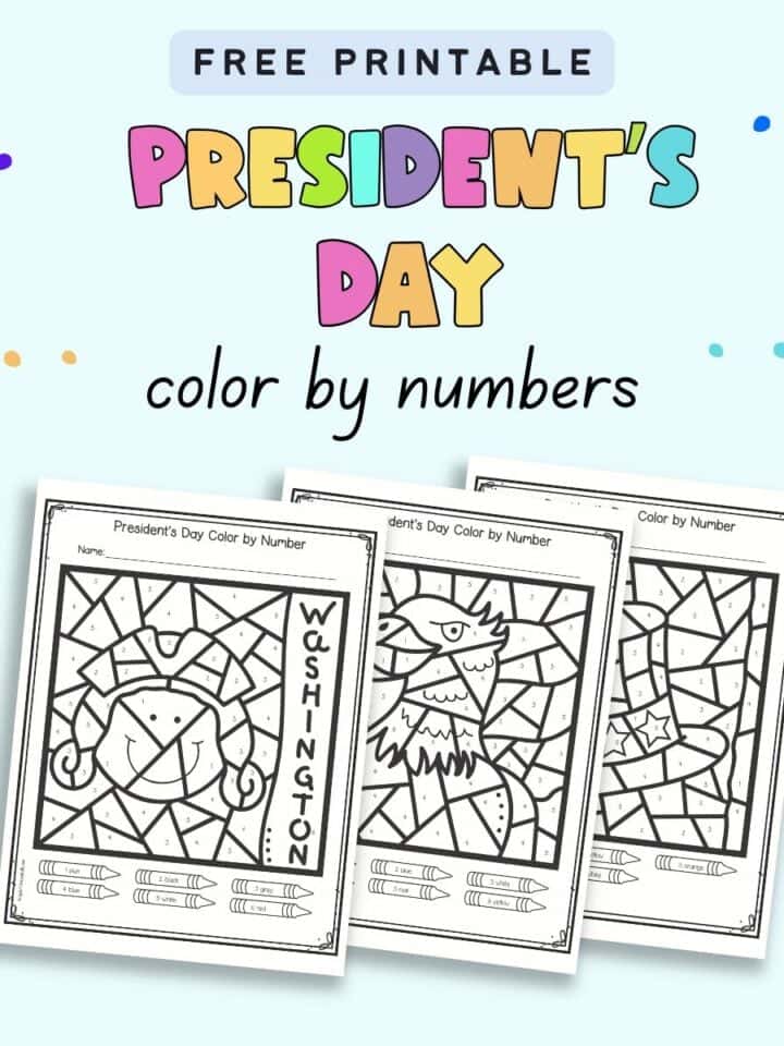 Color by Code Free Printables Archives - The Artisan Life