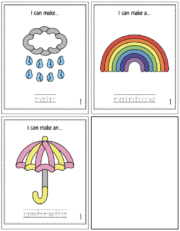 Free Printable Spring Play Dough Activity Mats - The Artisan Life