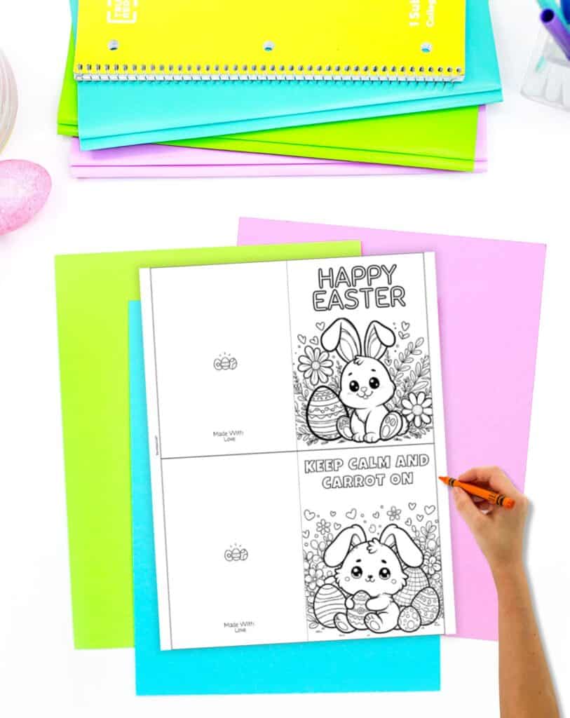 Easter Card Free Printables - The Artisan Life