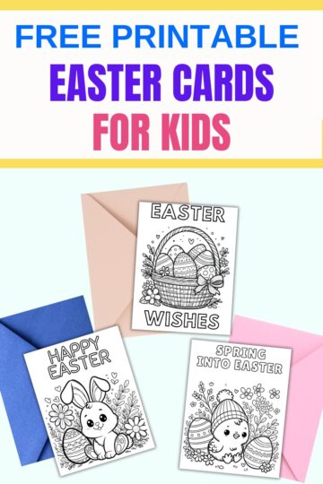 Easter Card Free Printables - The Artisan Life