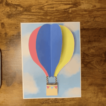 Free Printable Printable Hot Air Balloon Craft - The Artisan Life