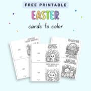 Easter Card Free Printables - The Artisan Life