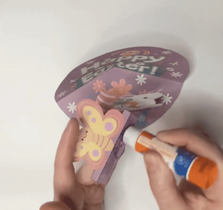 Free Printable 3D Easter Card Craft - The Artisan Life