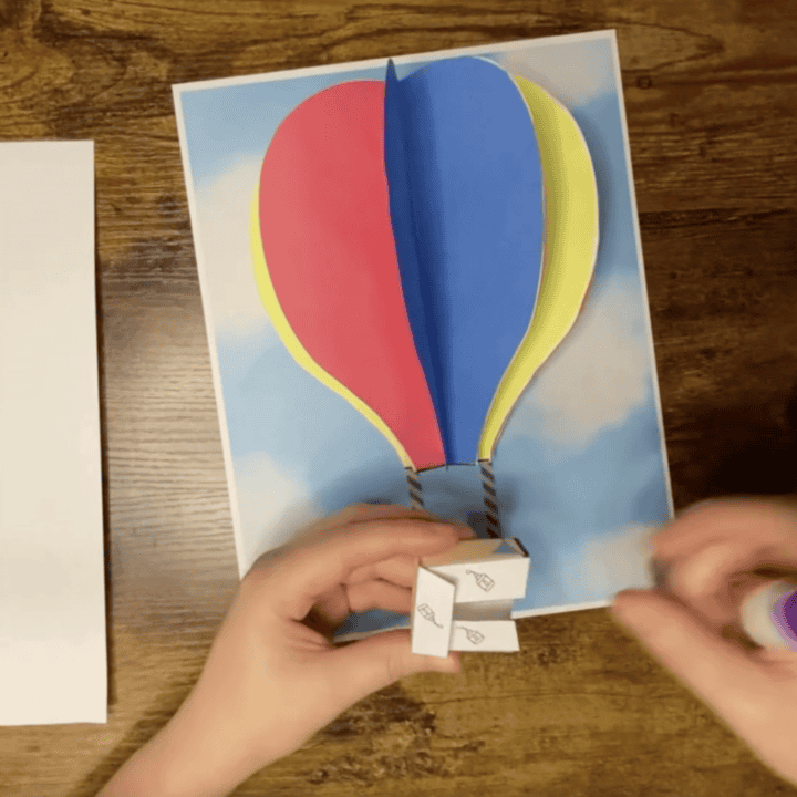 Free Printable Printable Hot Air Balloon Craft - The Artisan Life