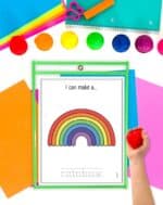 Free Printable Spring Play Dough Activity Mats - The Artisan Life